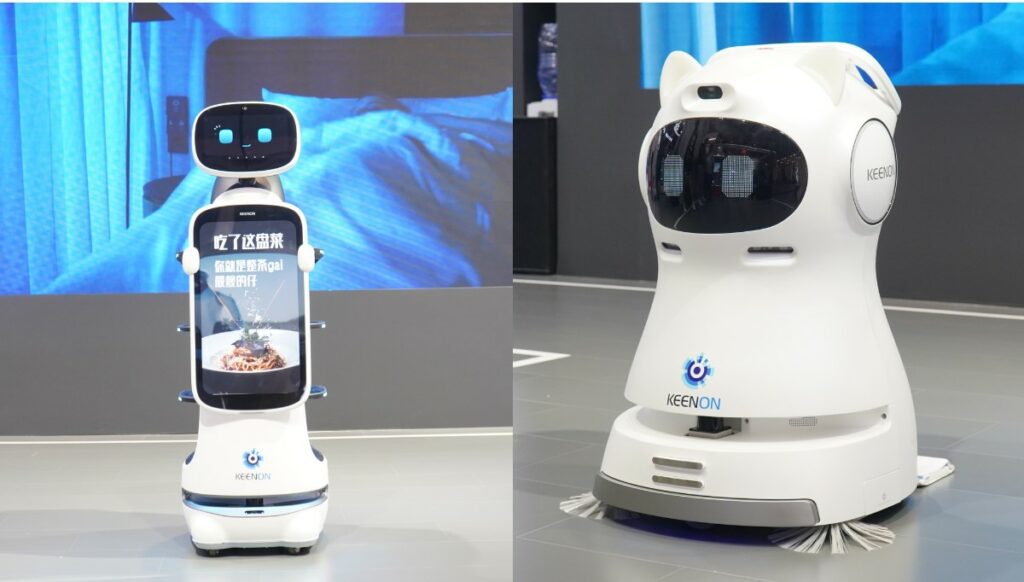 KEENON Robotics Unveils Next-Generation Delivery and Cleaning Robots - SimplyBots