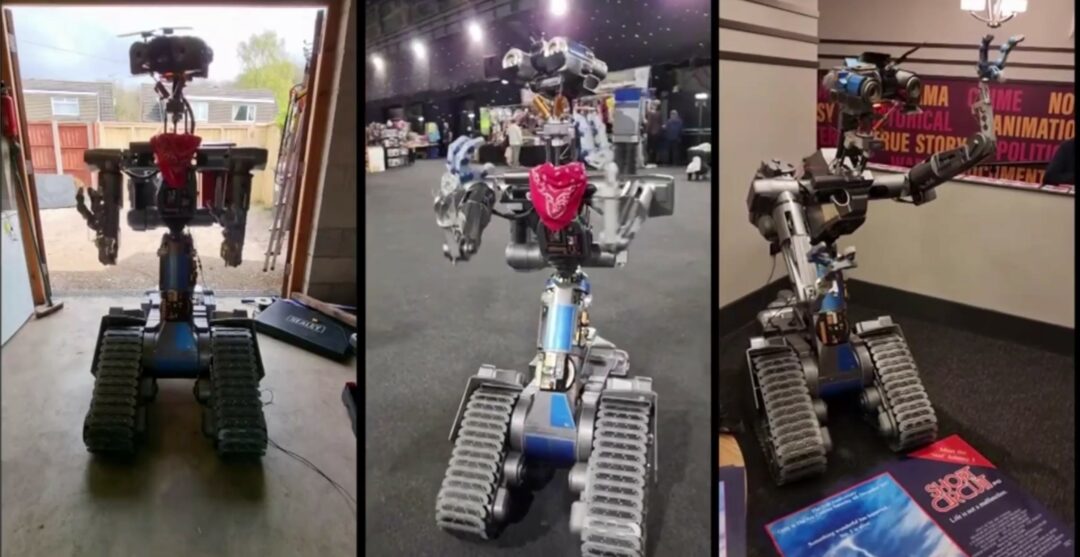 Man Successfully Constructs Iconic Johnny 5 Robot from Short Circuit ...