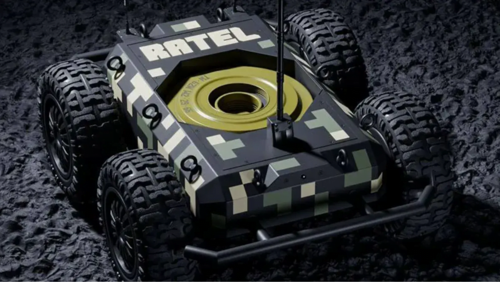 Ukraine Military Deploys Anti-Tank Robot – Ratel S - SimplyBots